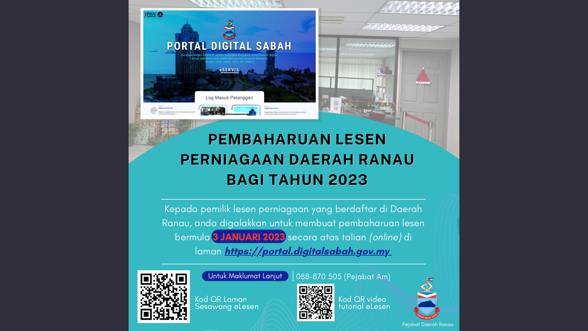 PEJABAT DAERAH RANAU